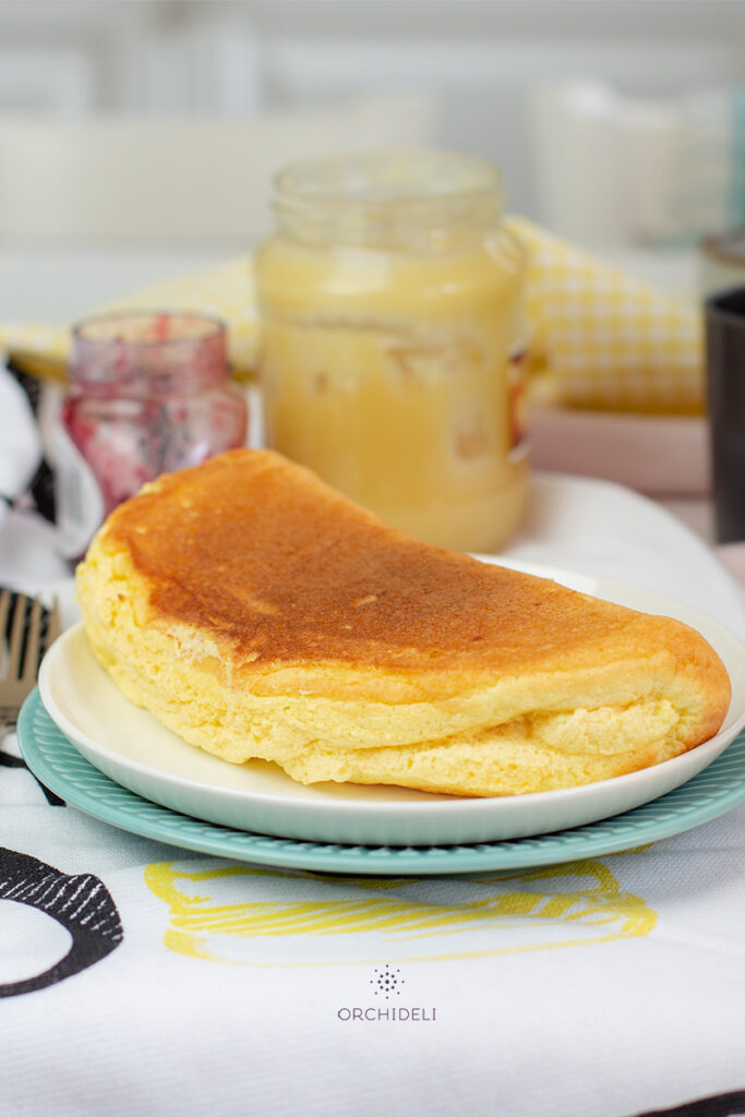 Puszysty omlet biszkoptowy — Orchideli Przepisy